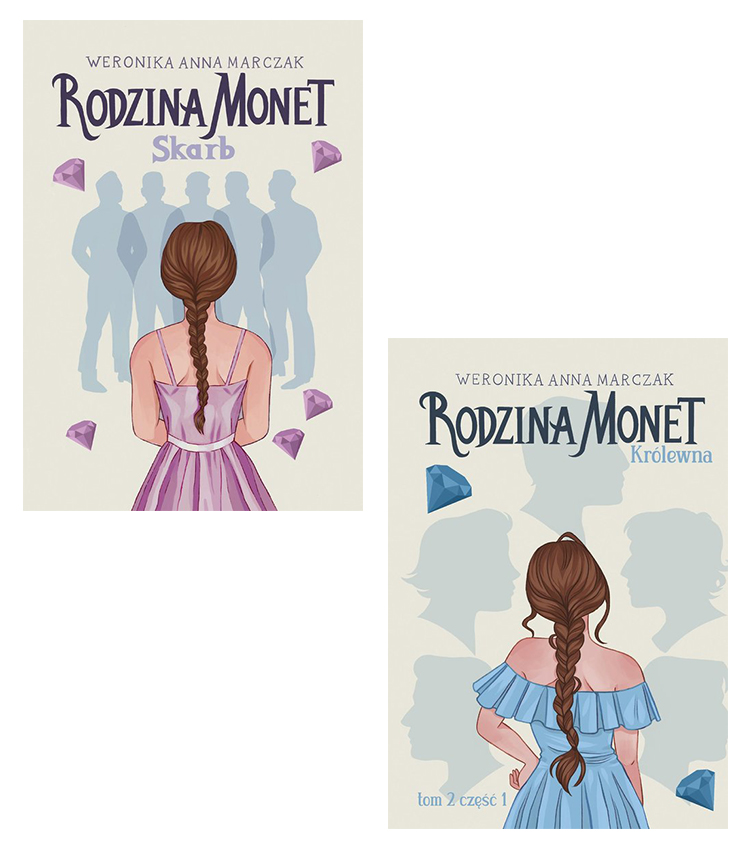 [Zestaw] Rodzina Monet + Rodzina Monet. Tom 2. Królewna. Część 1 ...